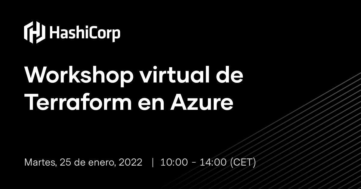 Workshop virtual de HashiCorp Terraform Cloud en Azure