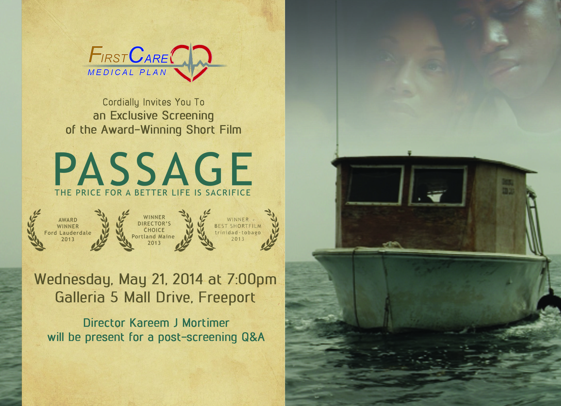 Exclusive Screening of Passage by Kareem Mortimer