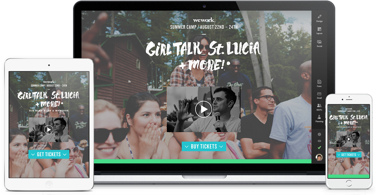 Splash - Custom Event Website, Check-in, and Invitations - Splash