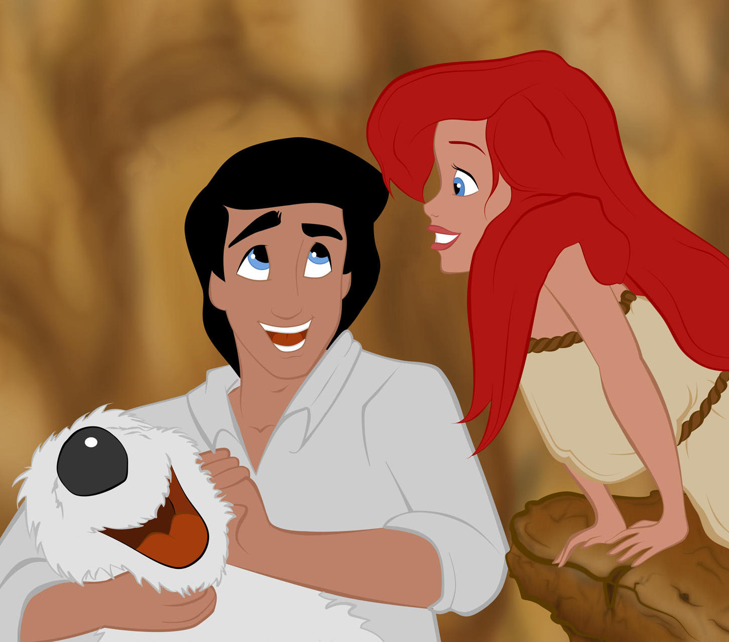 Ariel & Prince Eric's Wedding - Splash