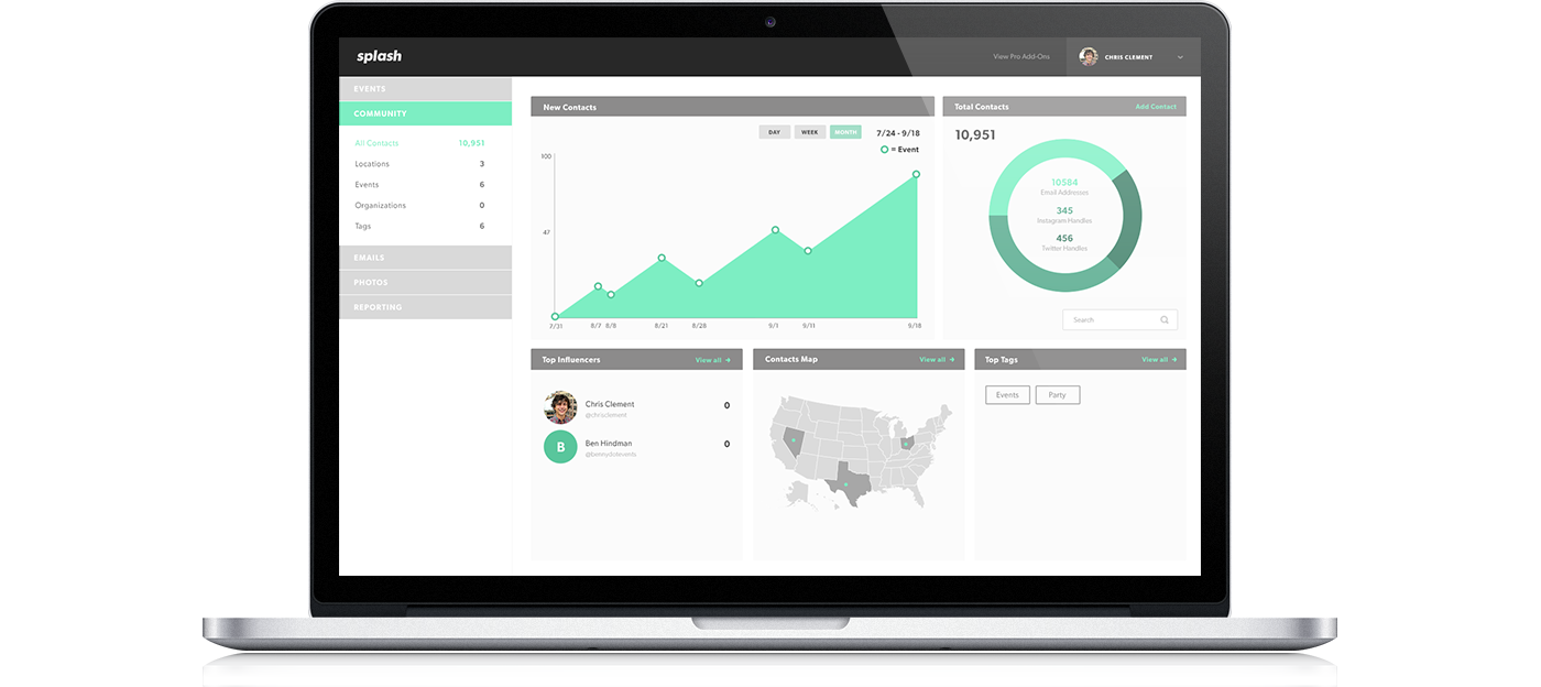 Splash - Custom Event Website, Check-in, and Invitations - Splash