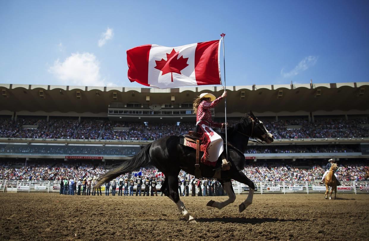 Lunch and the Rodeo at Calgary Stampede