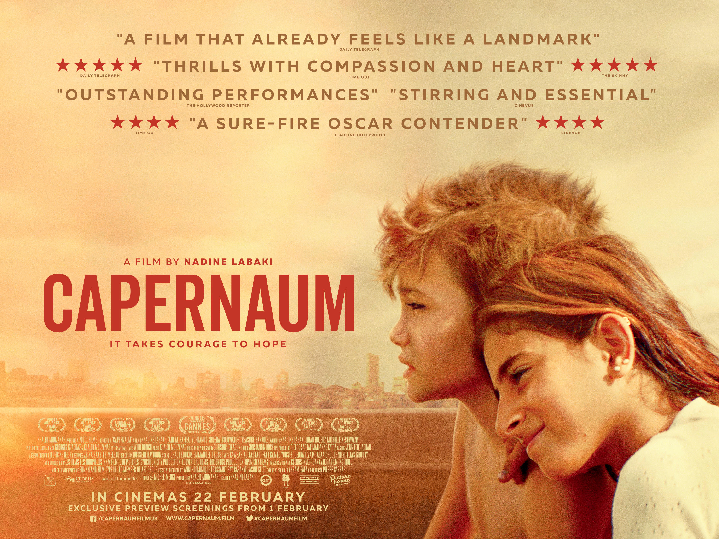 Exclusive screening of award-winning film CAPERNAUM