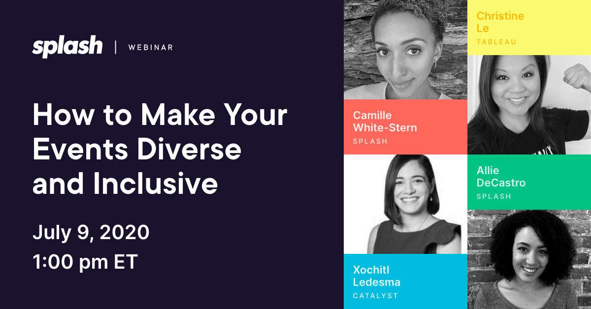 How to Make Your Events Diverse and Inclusive