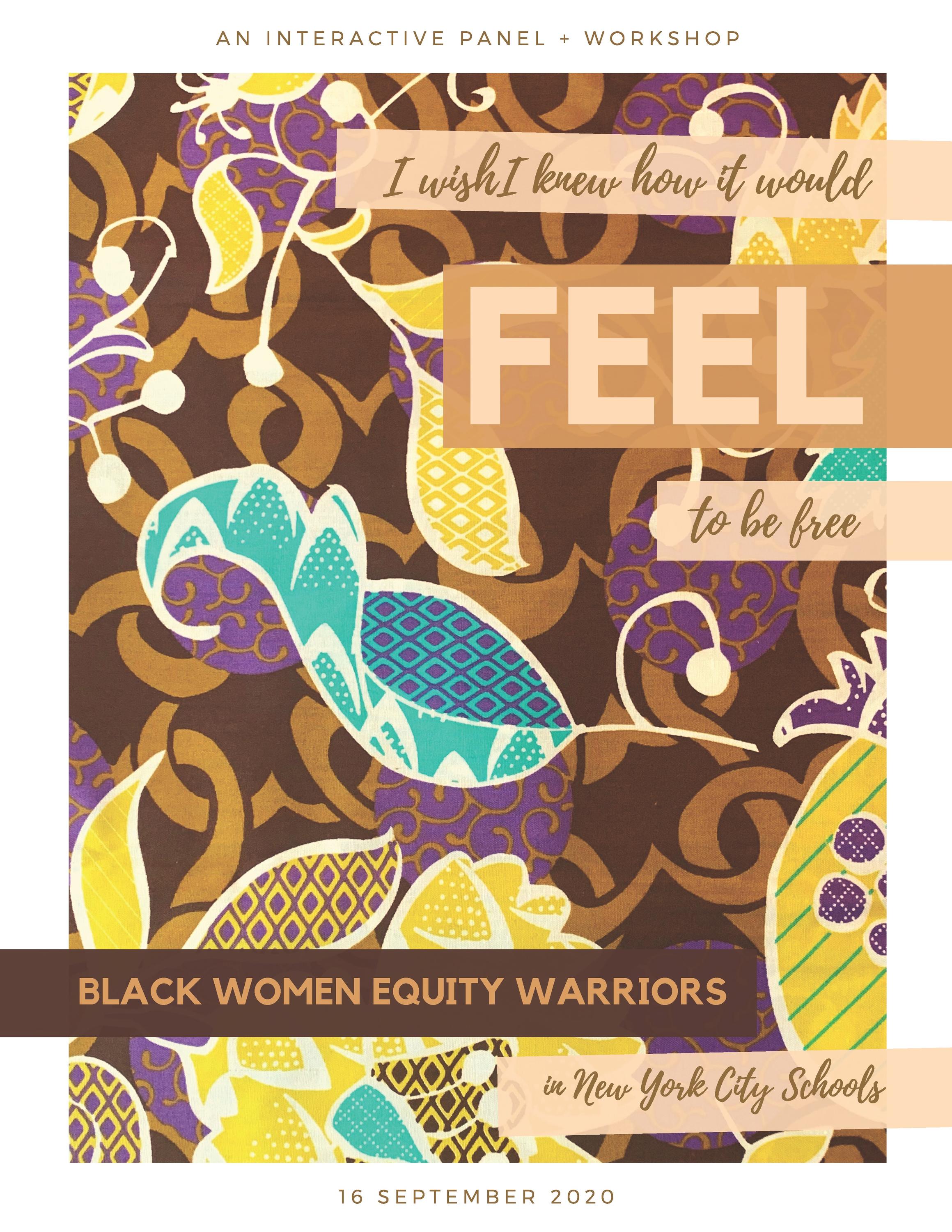 ONLINE | I Wish I Knew How it Would Feel to be Free: Black Women Equity ...