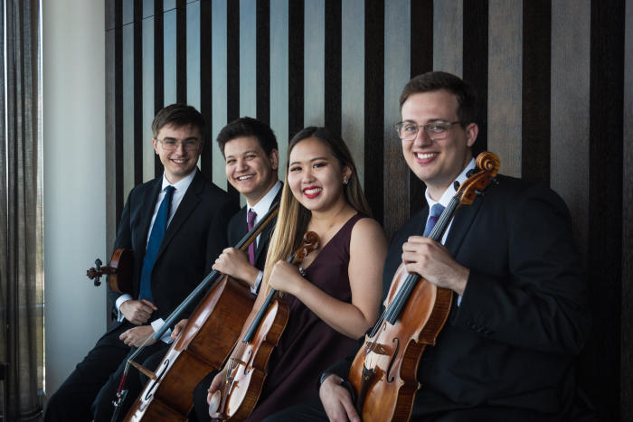 ONLINE | Schneider Concerts Presents the Balourdet String Quartet