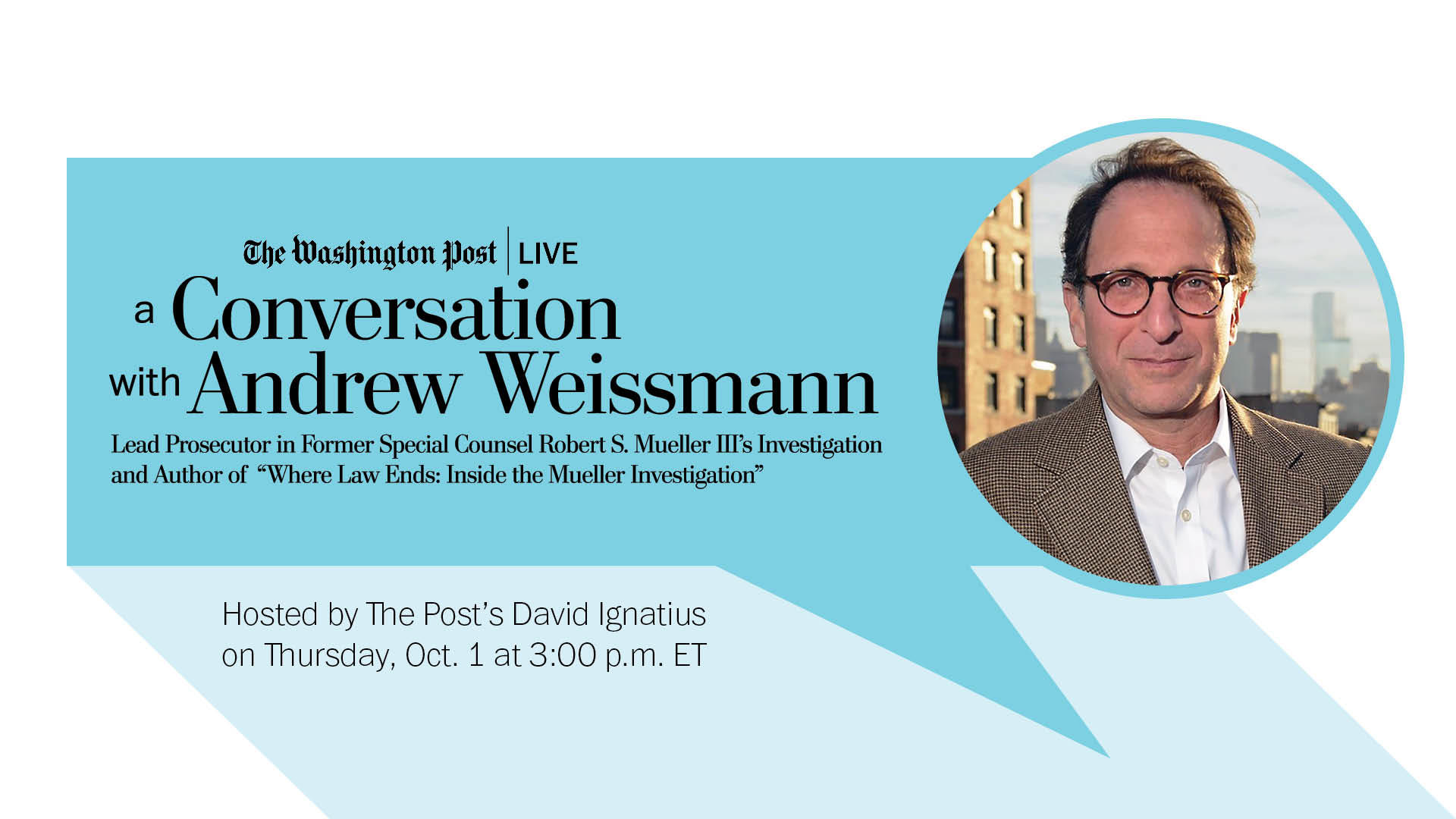 A Conversation with Andrew Weissmann, Lead Prosecutor in Former Special ...