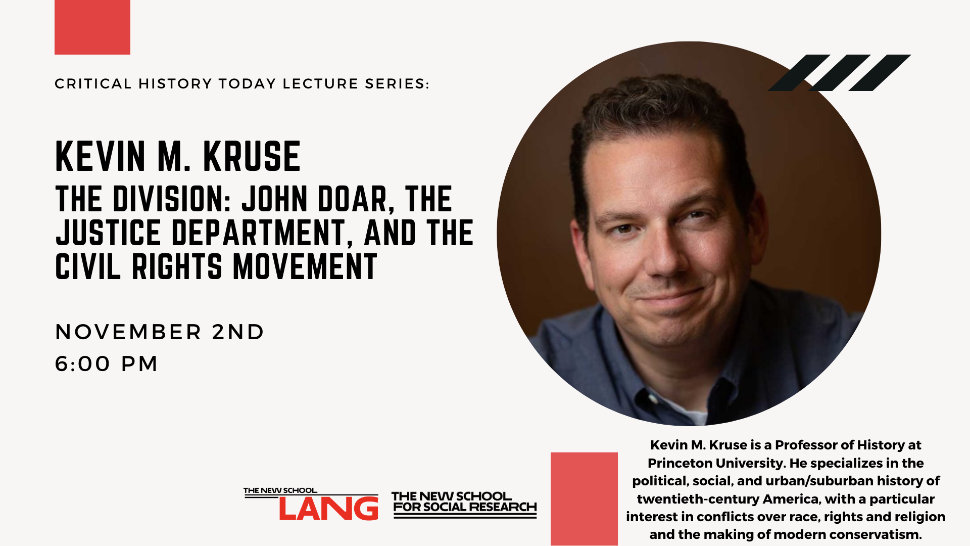 ONLINE I CRITICAL HISTORY TODAY: The Division: John Doar, the Justice ...