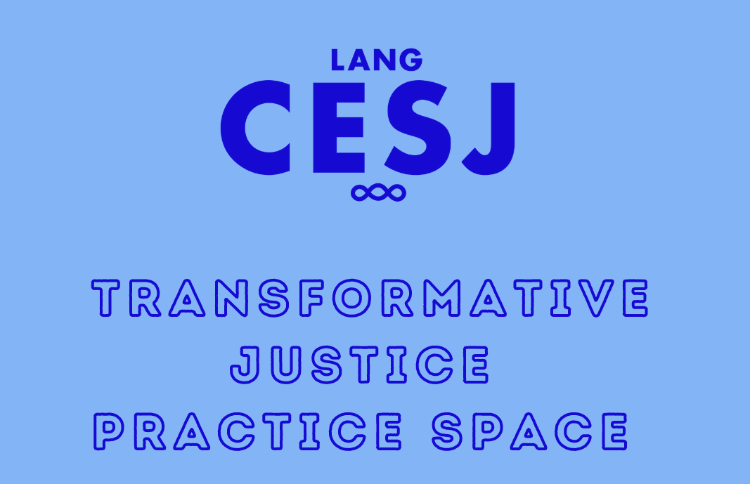 PAST EVENT | Transformative Justice Practice Space: Skill Building for ...