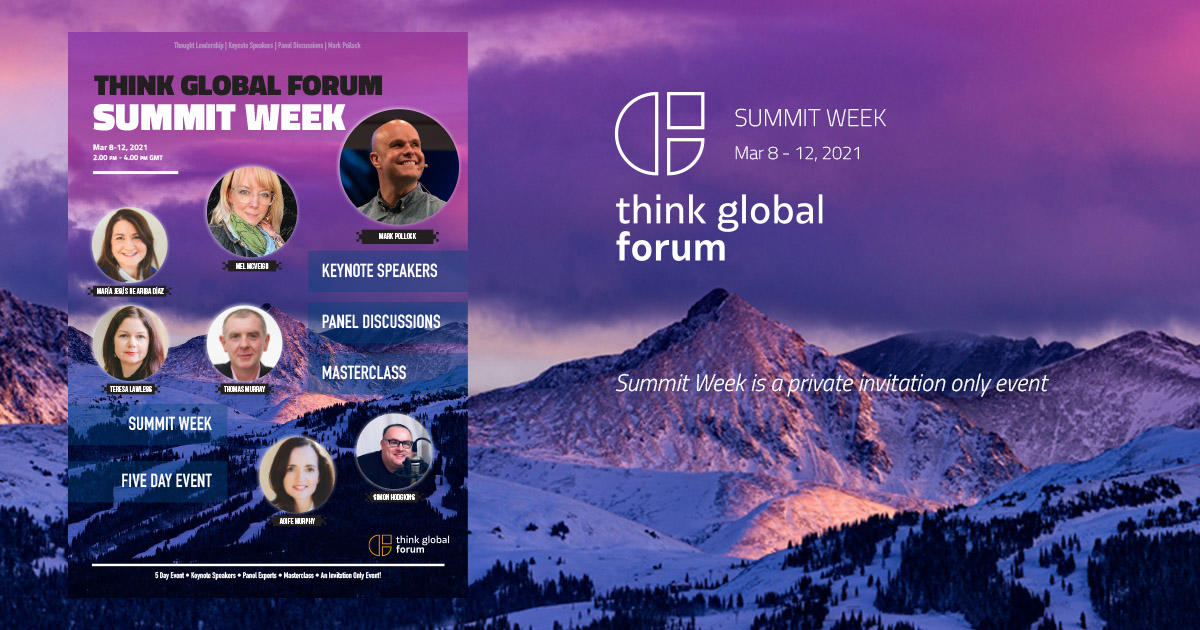 Think Global Forum Summit Week - Splash