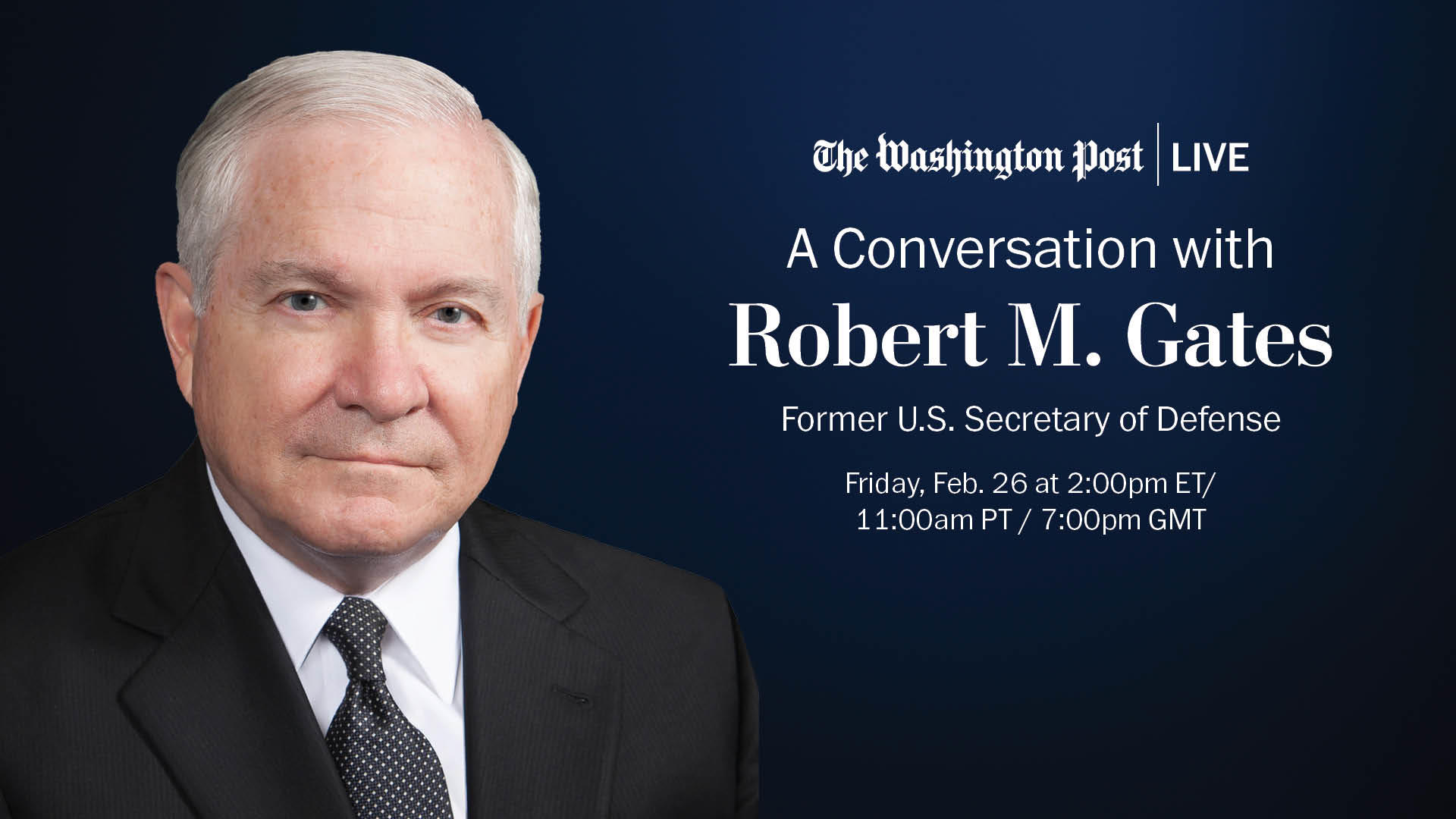 A Conversation with Robert M. Gates
