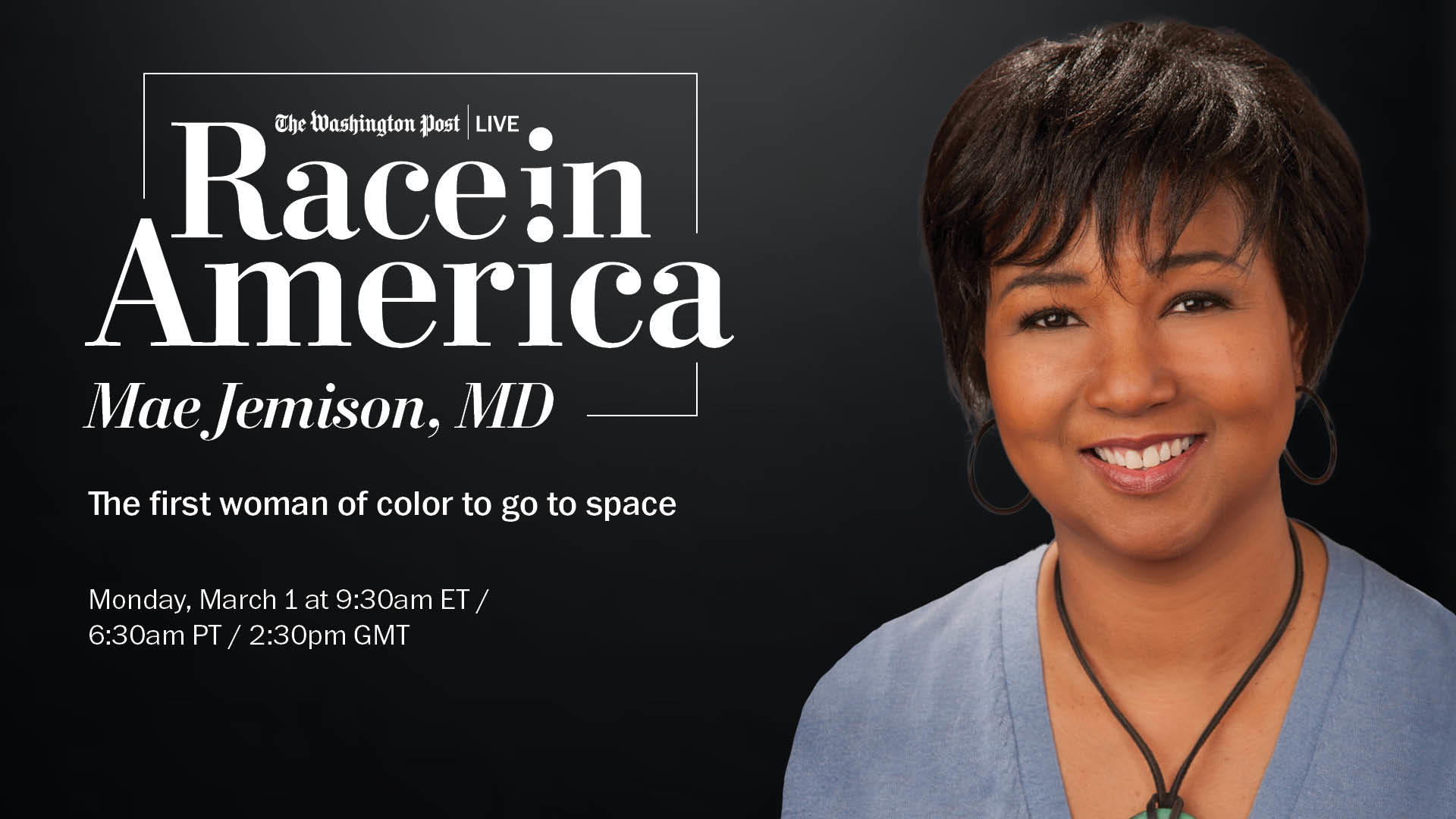 Race in America: Astronaut Mae Jemison, MD