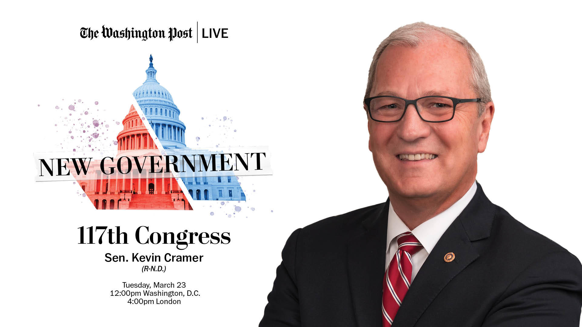 New Government: 117th Congress with Sen. Kevin Cramer (R-N.D.)