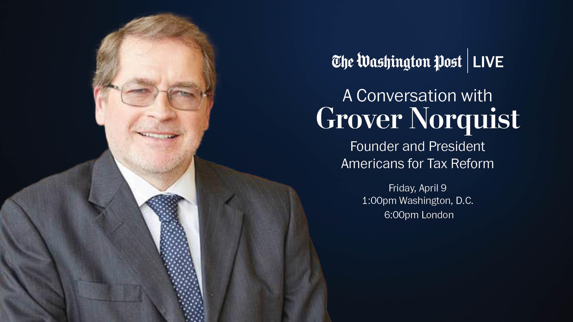 A Conversation with Grover Norquist, Founder and President Americans ...