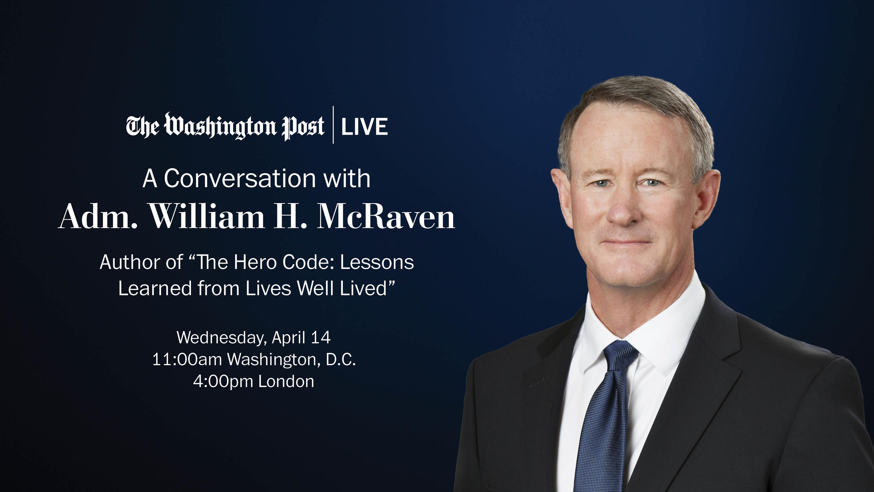 A Conversation with Adm. William H. McRaven
