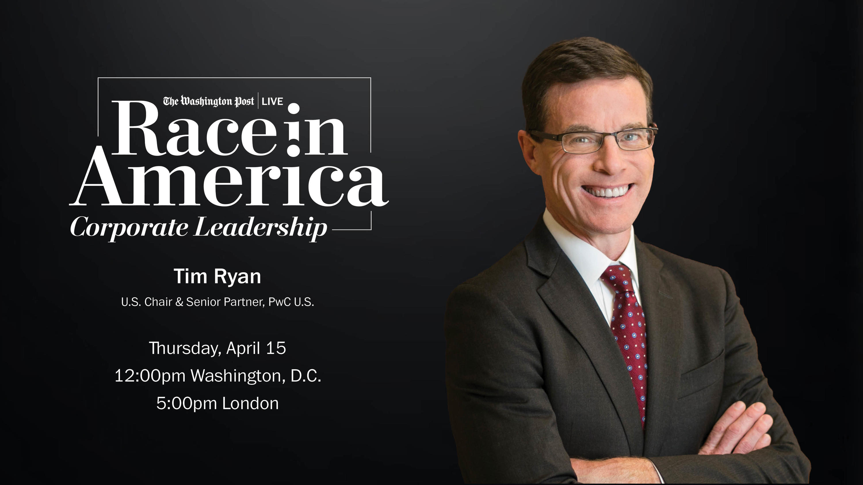 Race in America: Corporate Leadership with PwC U.S. Chair & Senior ...