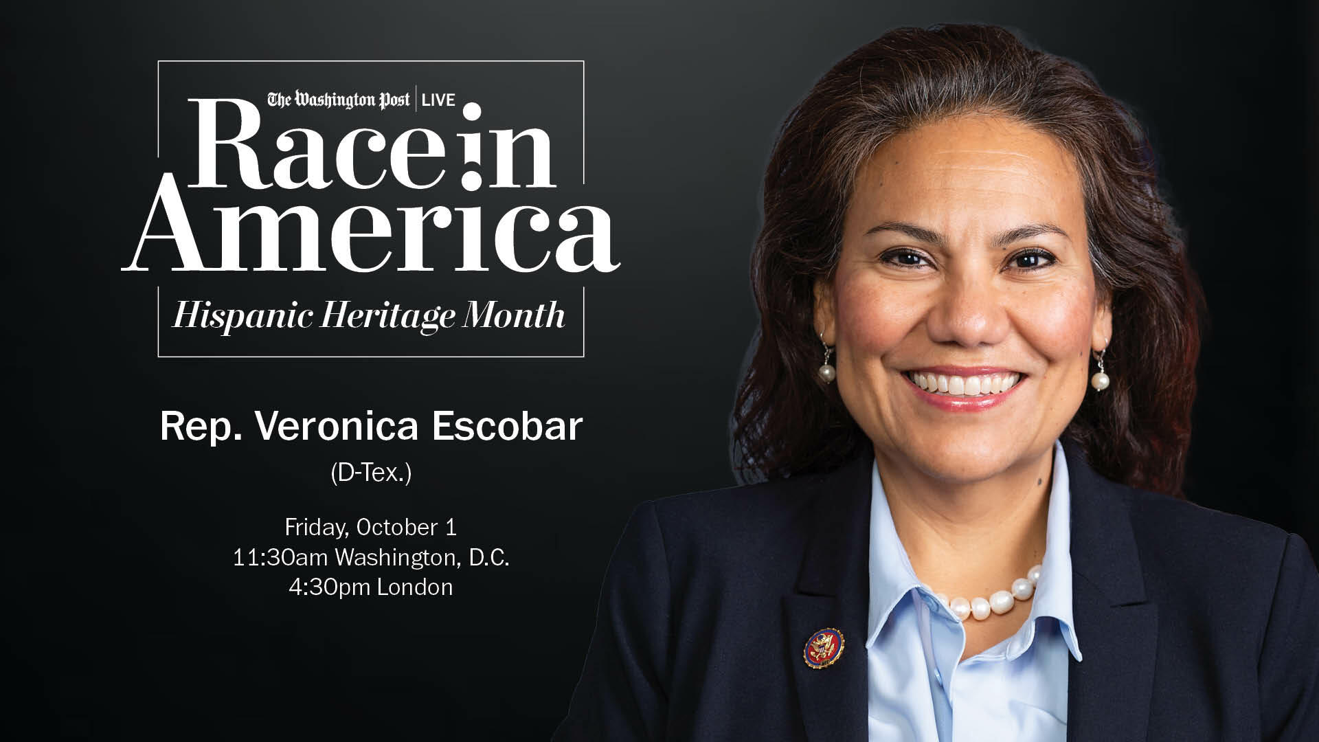 Race in America: Hispanic Heritage Month with Rep. Veronica Escobar (D ...