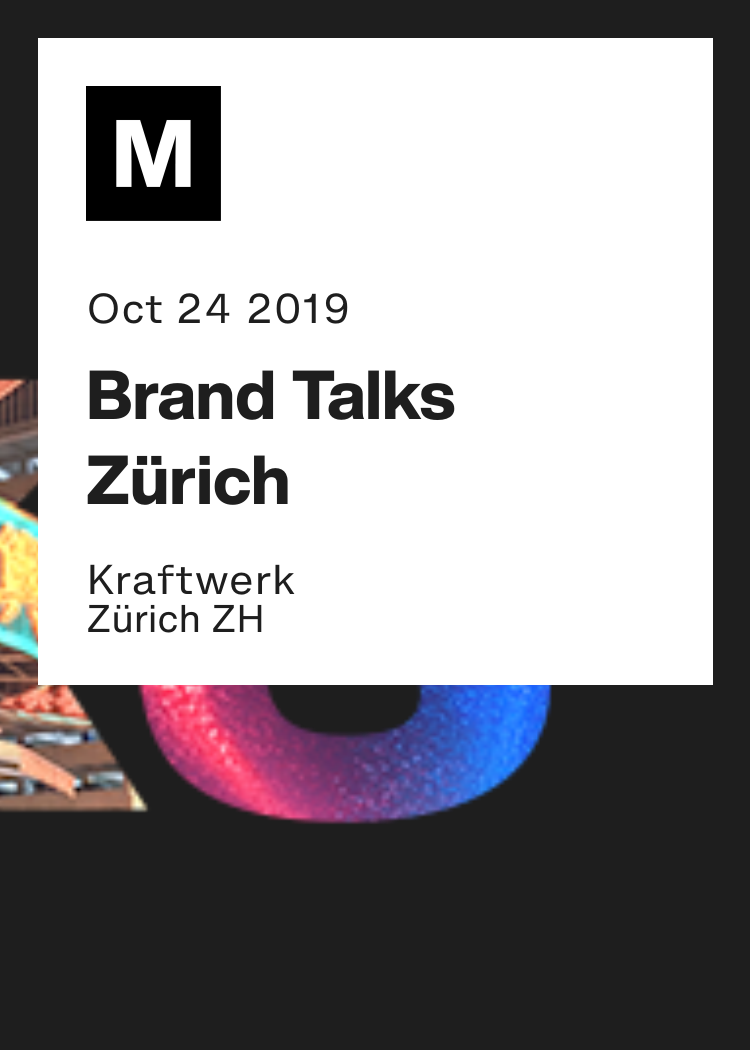 Brand Talks Zürich