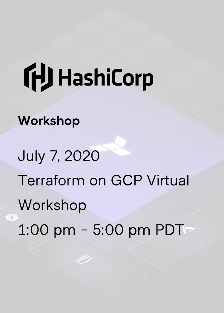 Redapt & HashiCorp Terraform on GCP Virtual Workshop