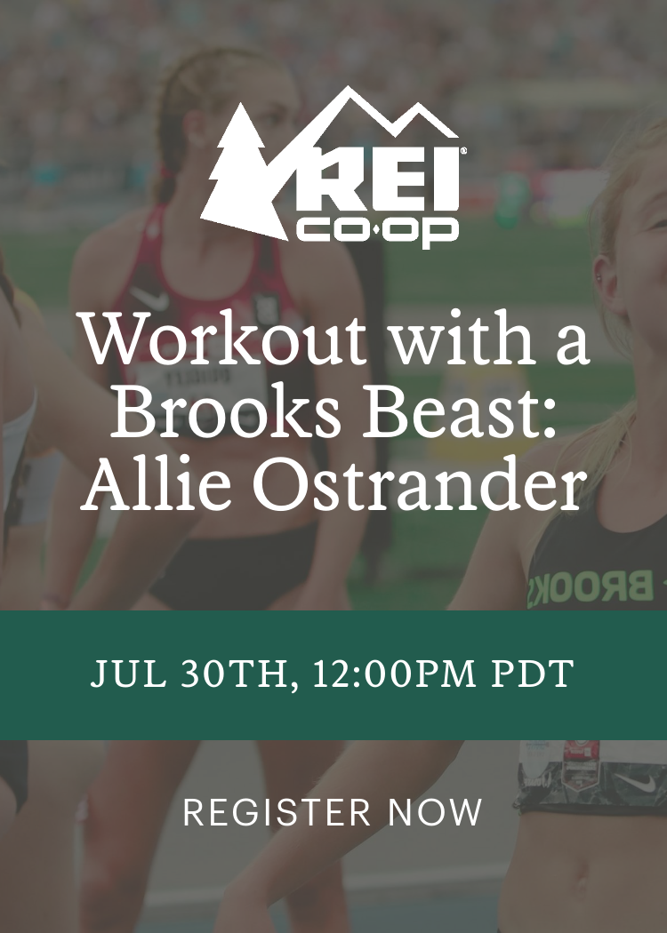 Workout with a Brooks Beast: Allie Ostrander