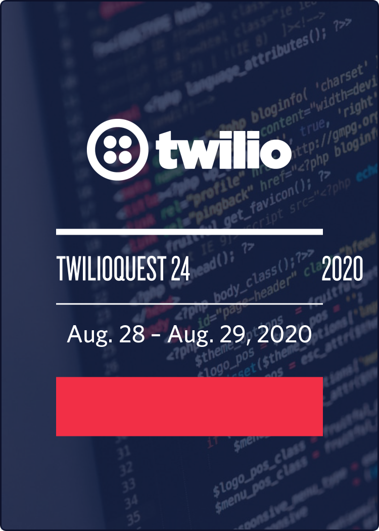 TwilioQuest 24時間チャレンジ 2020 夏