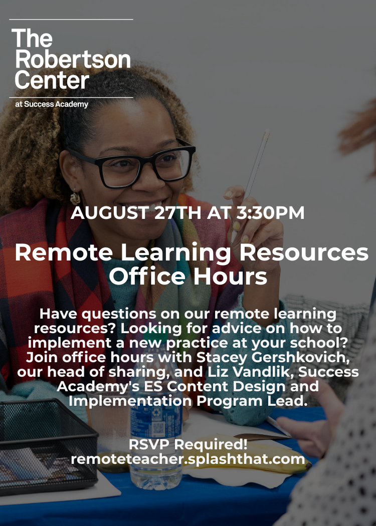 Educator Office Hours: Remote Learning