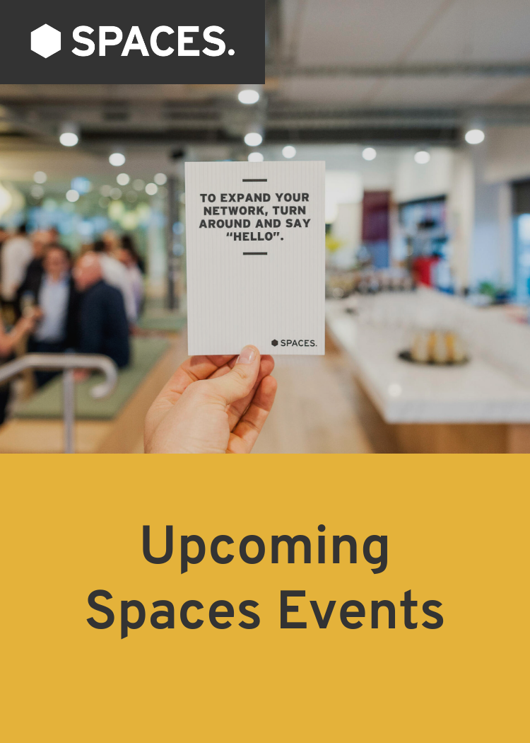 Upcoming Spaces Events