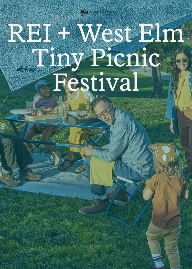 REI + West Elm Tiny Picnic Festival