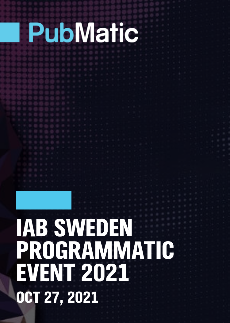 IAB Sweden Programmatic Event 2021