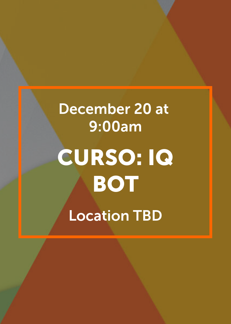 CURSO: IQ BOT