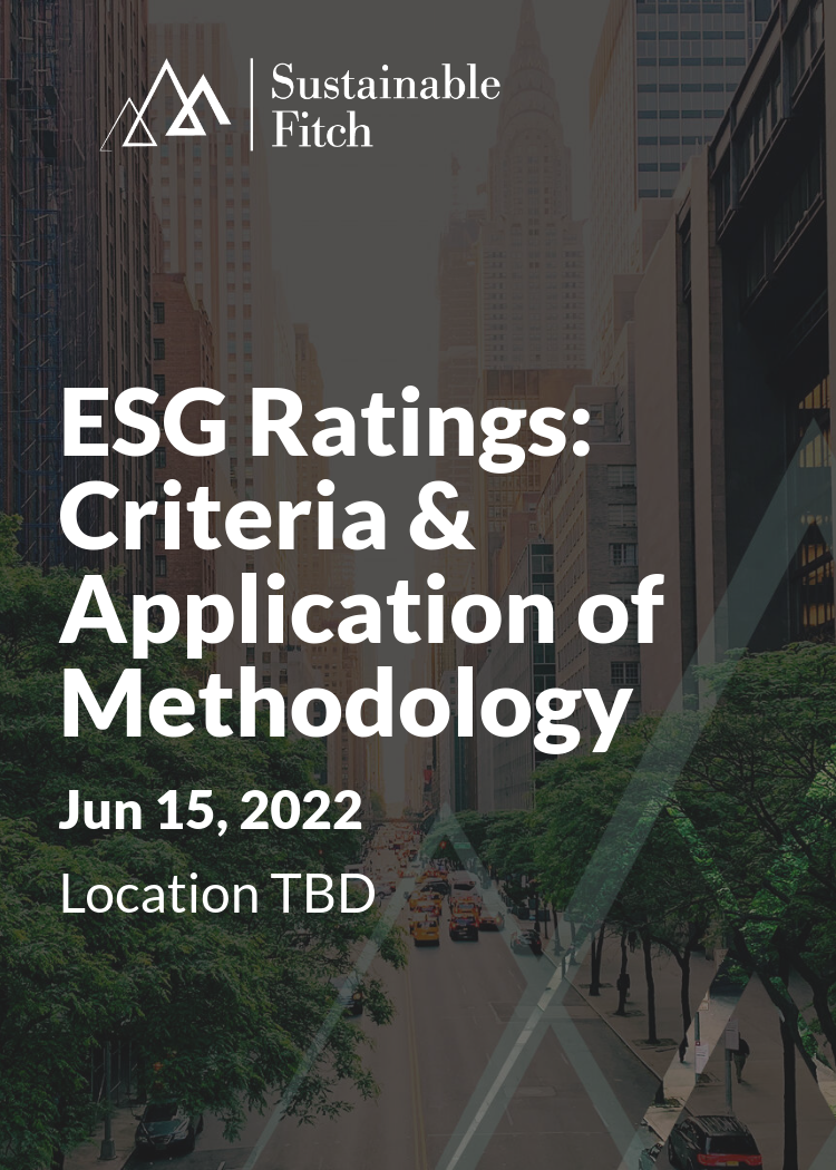 ESG Ratings: Criteria & Application of Methodology