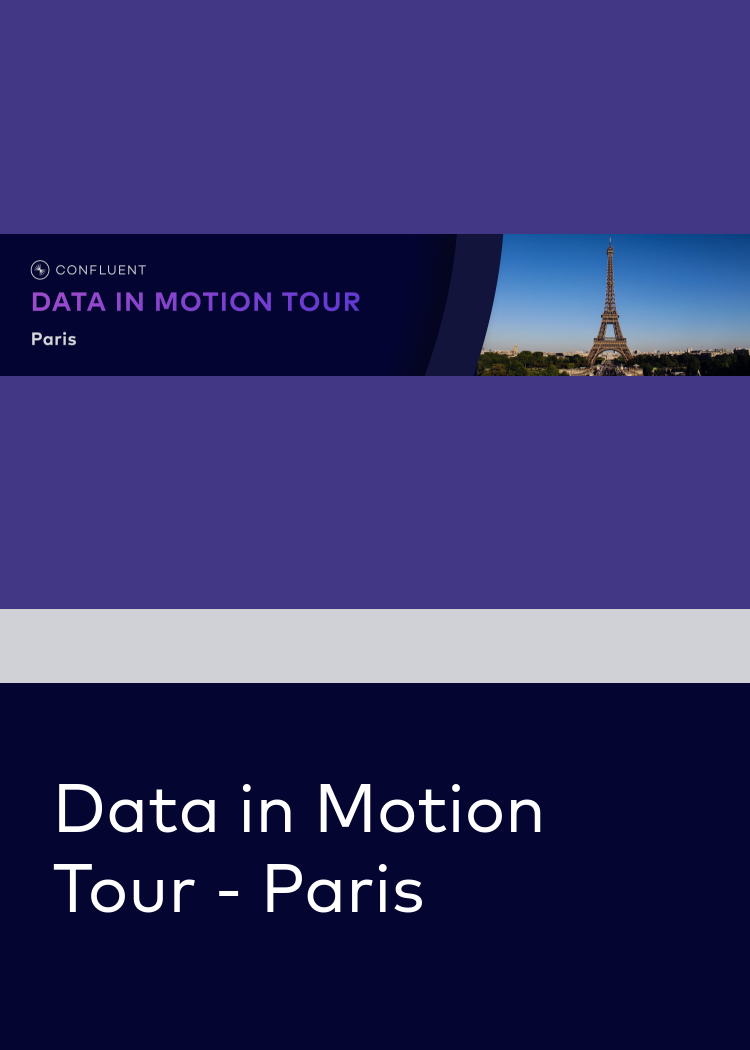 Data in Motion Tour - Paris