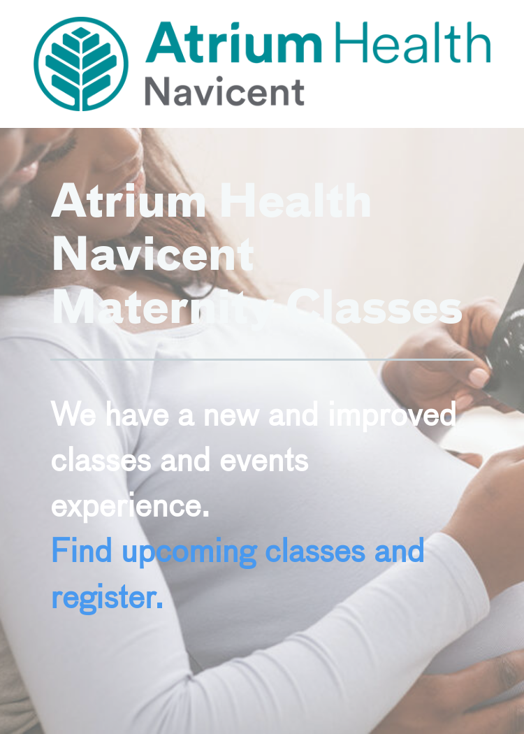 Atrium Health Navicent Maternity Classes