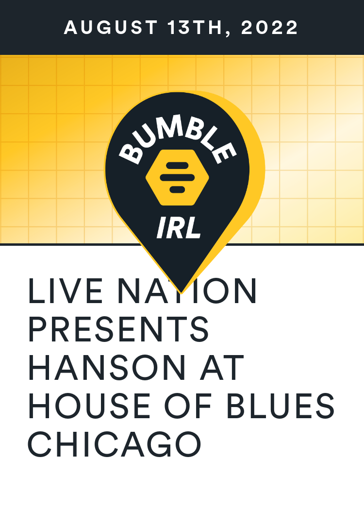 Live Nation Presents Hanson at House of Blues Chicago