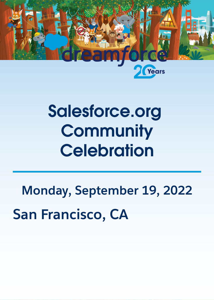 Salesforce.org Community Celebration