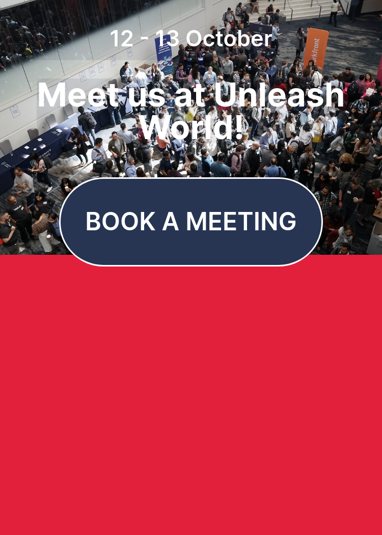 Meet us at Unleash World!