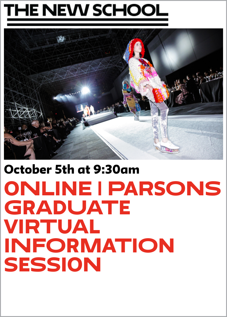 ONLINE | Parsons Graduate Virtual Information Session