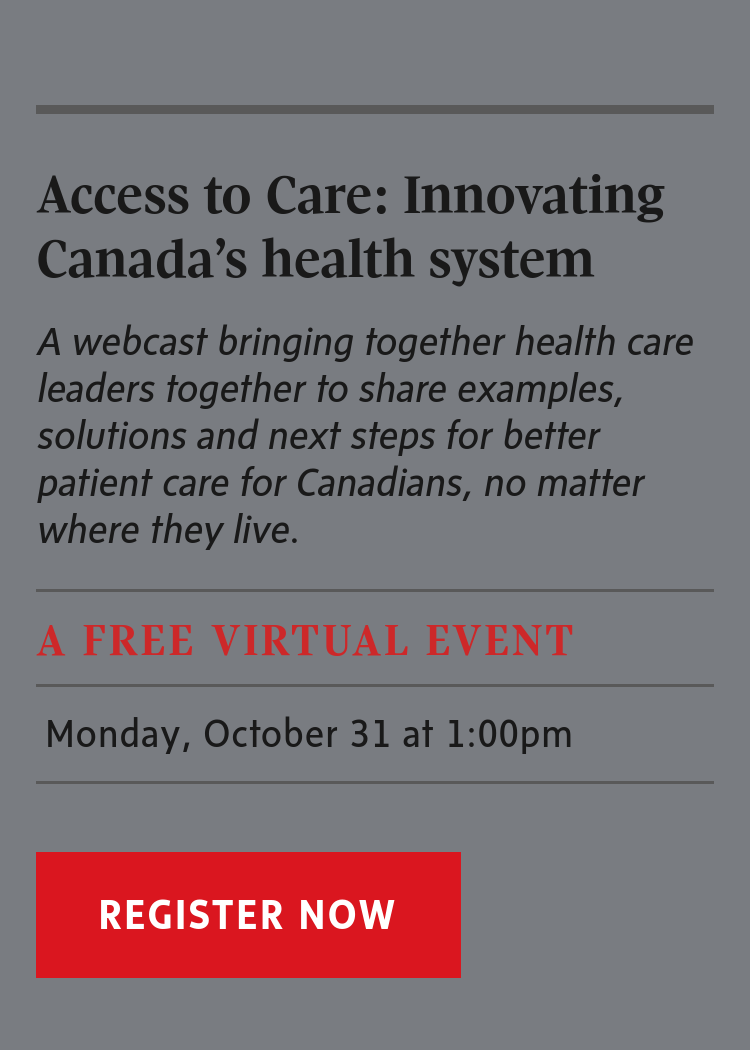 Access to Care: Innovating Canada’s health system