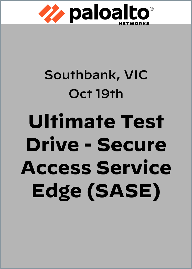 Ultimate Test Drive - Secure Access Service Edge (SASE)