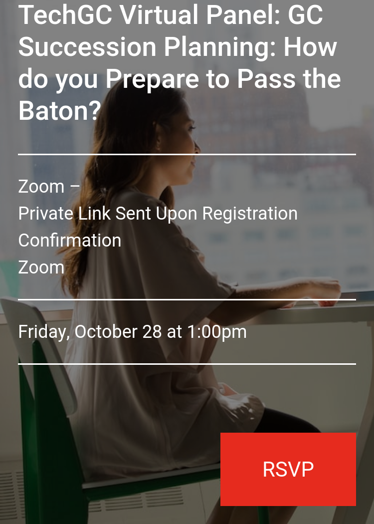 TechGC Virtual Panel: Planning for Success(ion)