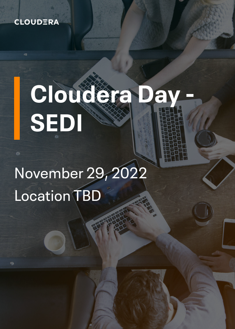 Cloudera Day - SEDI