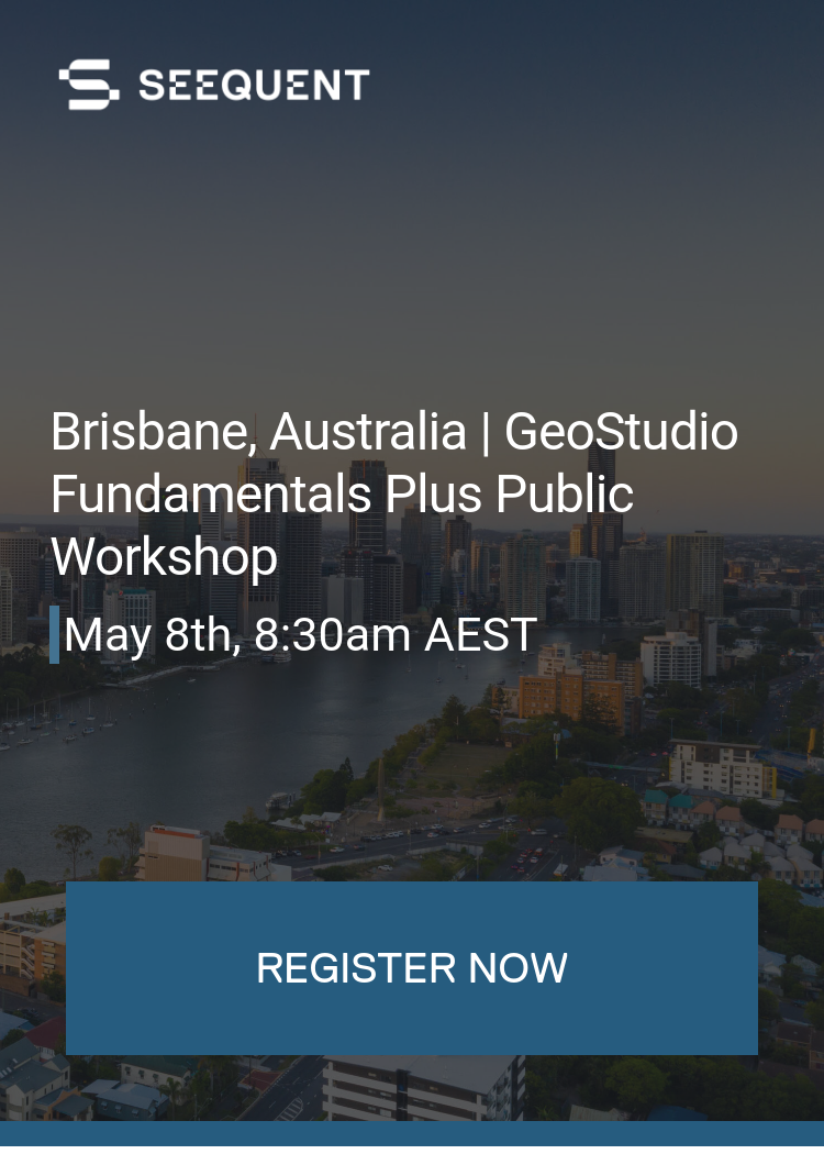 Brisbane, Australia | GeoStudio Fundamentals Plus Public Workshop