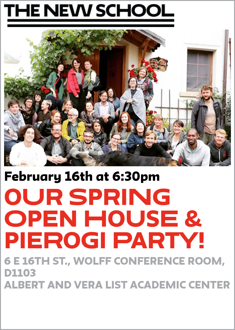 Our Spring Open House & Pierogi Party!