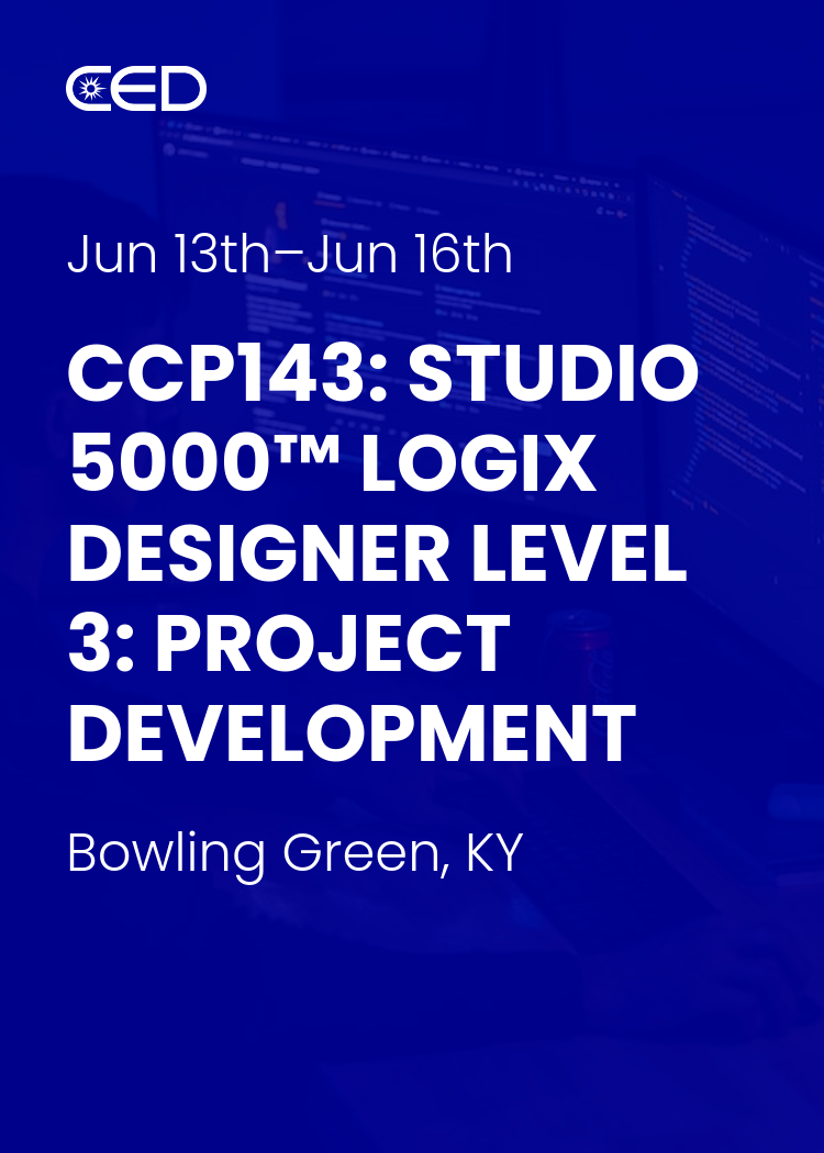 CCP143: Studio 5000™ Logix Designer Level 3: Project Development