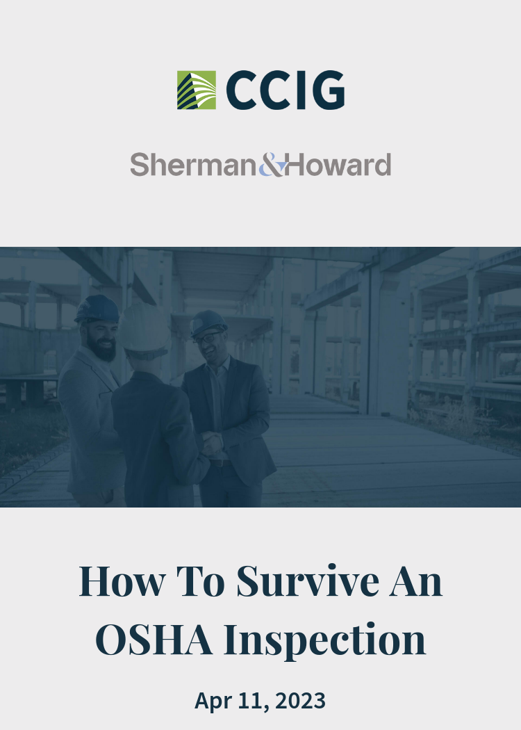 How To Survive An OSHA Inspection