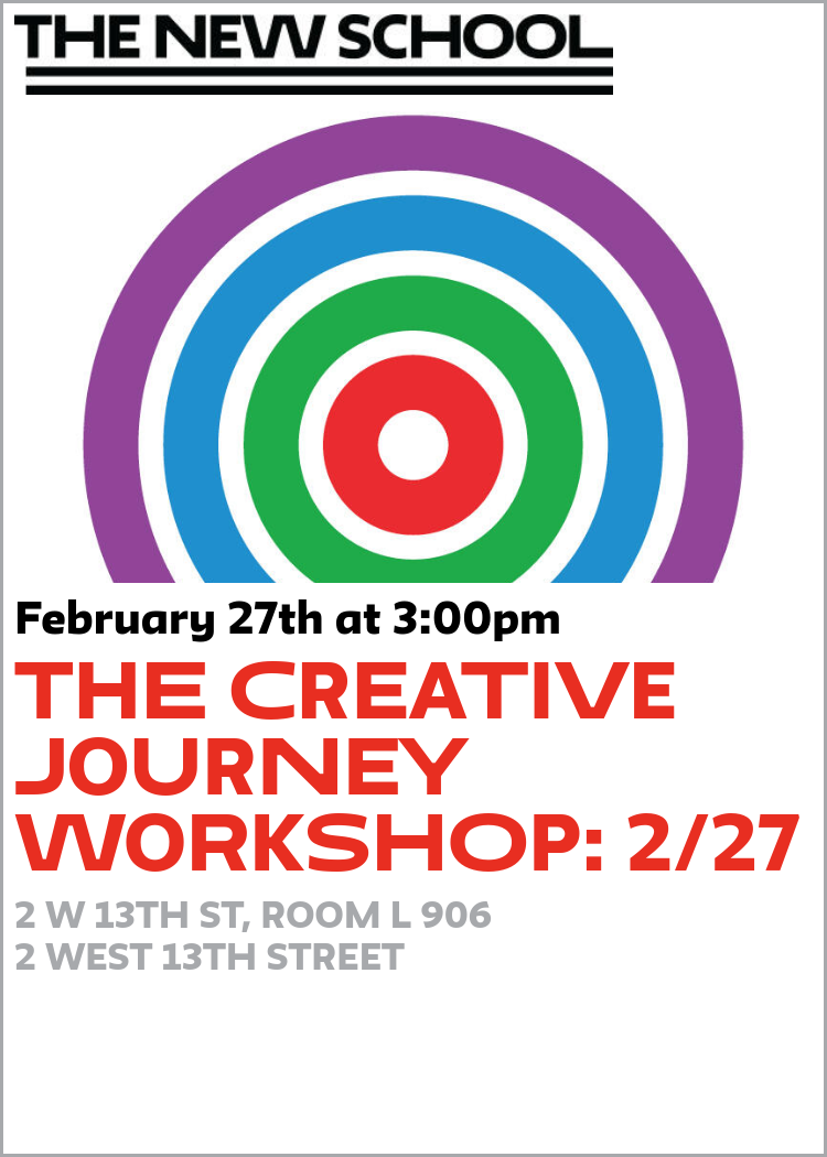 The Creative Journey Workshop: 2/27