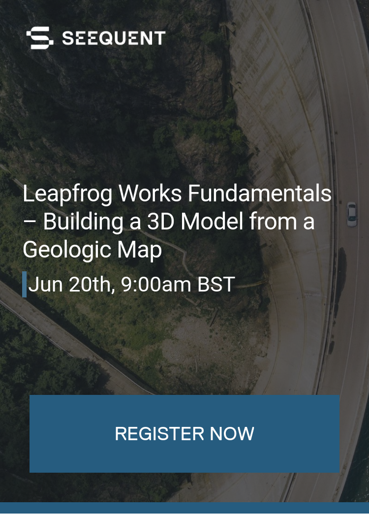 Leapfrog Works Fundamentals – Building a 3D Model from a Geologic Map