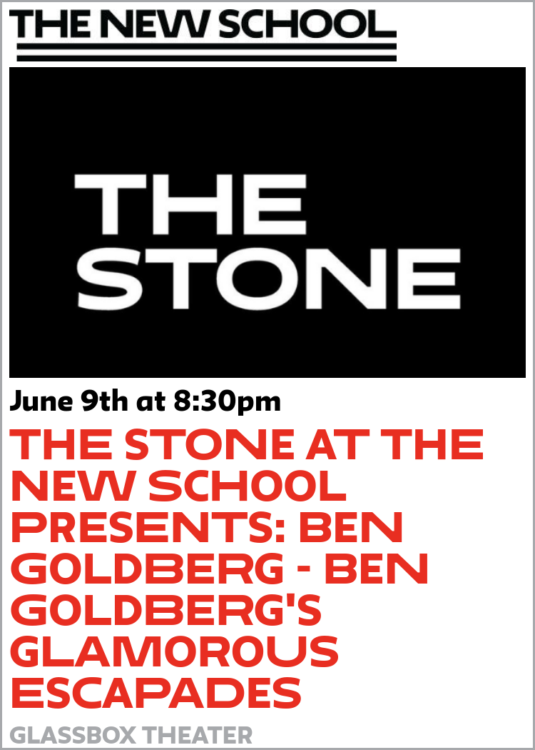 The Stone at The New School Presents: Ben Goldberg - Ben Goldberg's ...