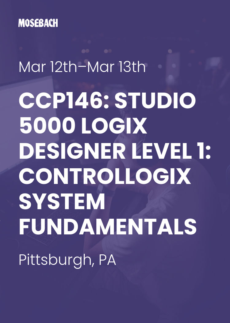 CCP146: Studio 5000 Logix Designer Level 1: ControlLogix System ...