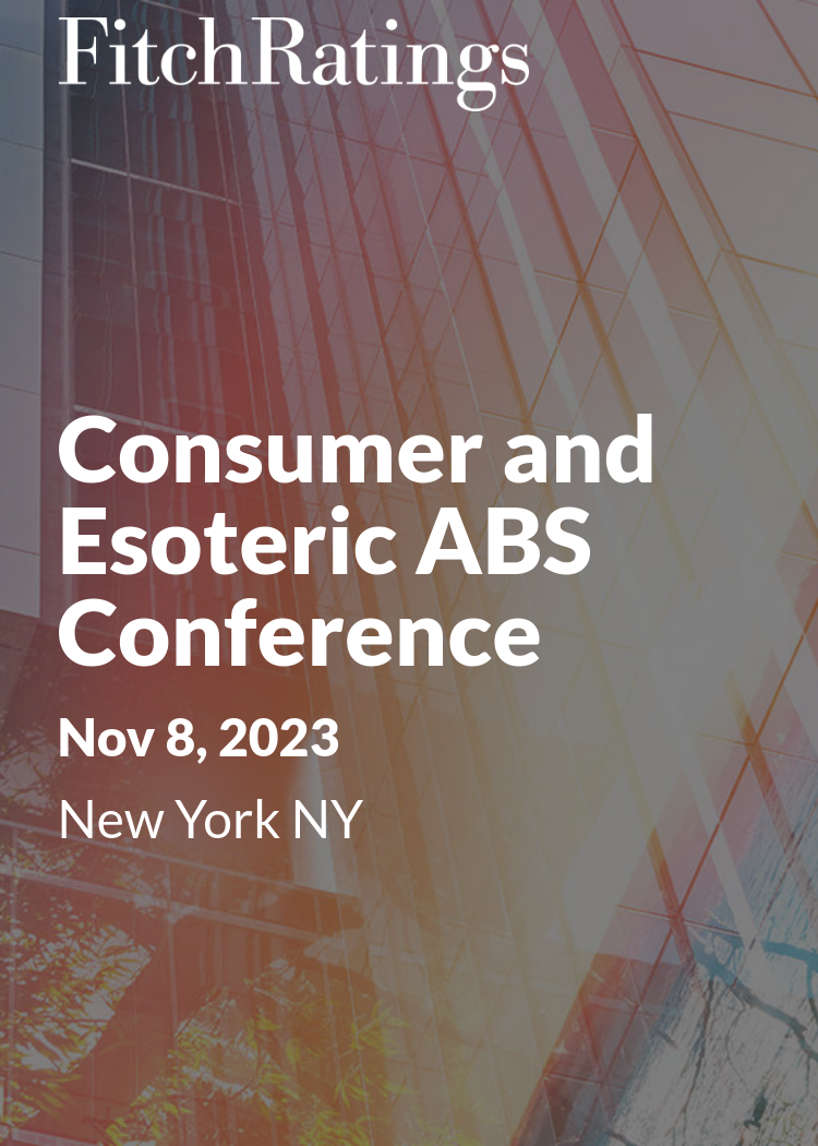 Consumer and Esoteric ABS Conference